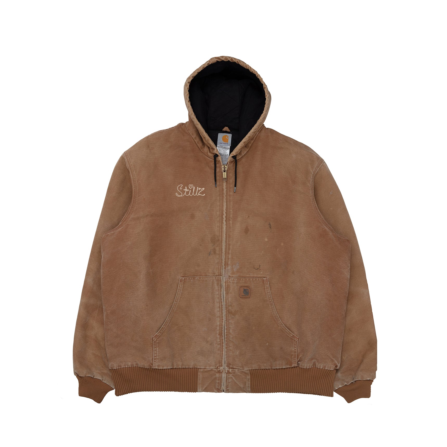CARHARTT HOODED WORK JACKET [BROWN] – Stay Stillz